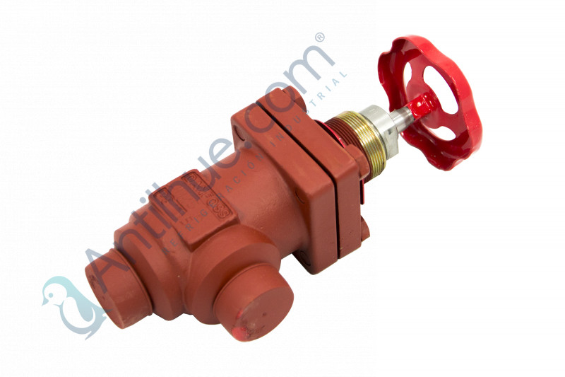 1/2" WN Angleway Stop Valve SVA-S 15 with Hand Wheel | Antilhue.com